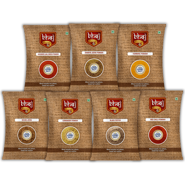 Buy Daily Use Masale Combo | 700gm | Jain-Friendly Masalas | Bhoj Masale